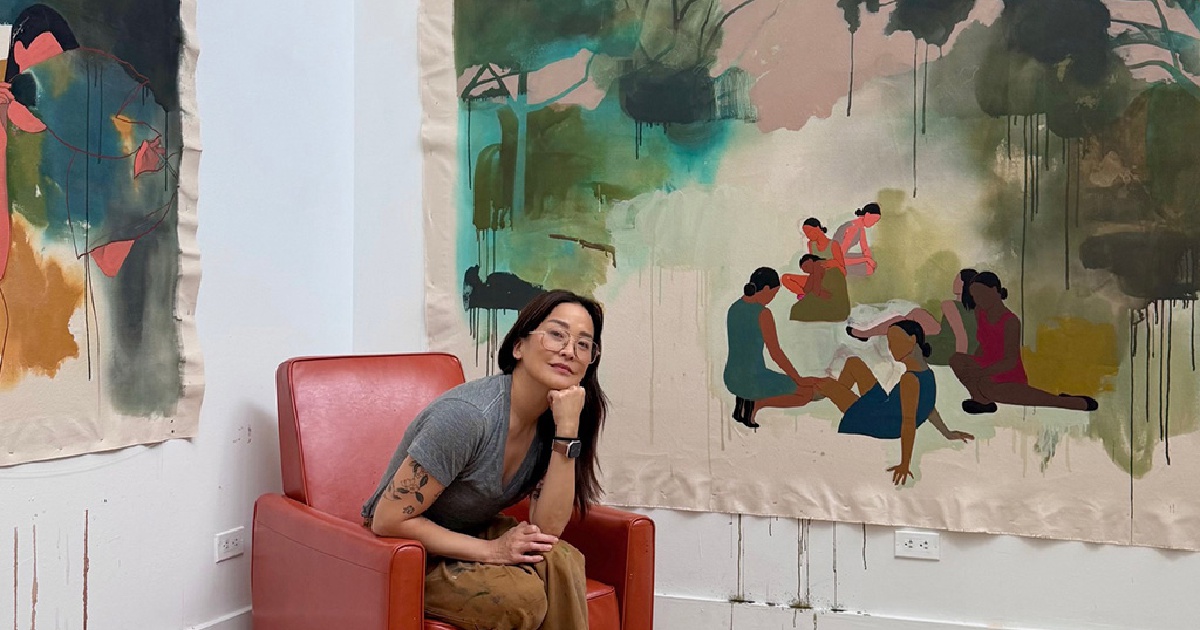 Seonna Hong completes residency at Joan Mitchell Foundation | Hashimoto ...